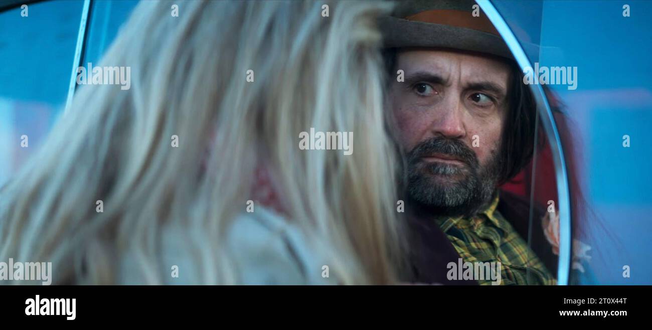 APOCALYPSE CLOWN, from left: Amy De Bhrun, David Earl, 2023. © Charades ...