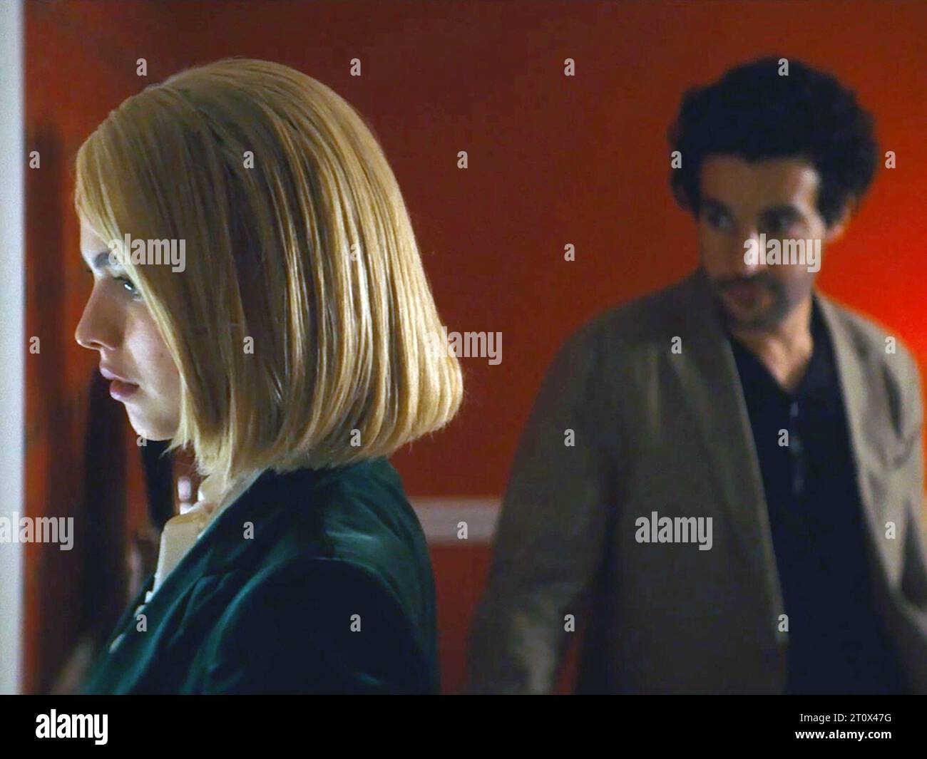 SANCTUARY, from left: Margaret Qualley, Christopher Abbott, 2022 ...
