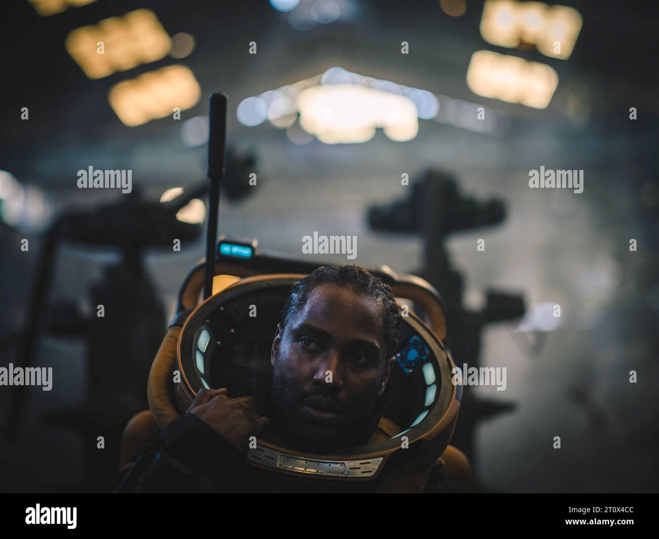 THE CREATOR, John David Washington, on set, 2023. ph: Oren Soffer ...