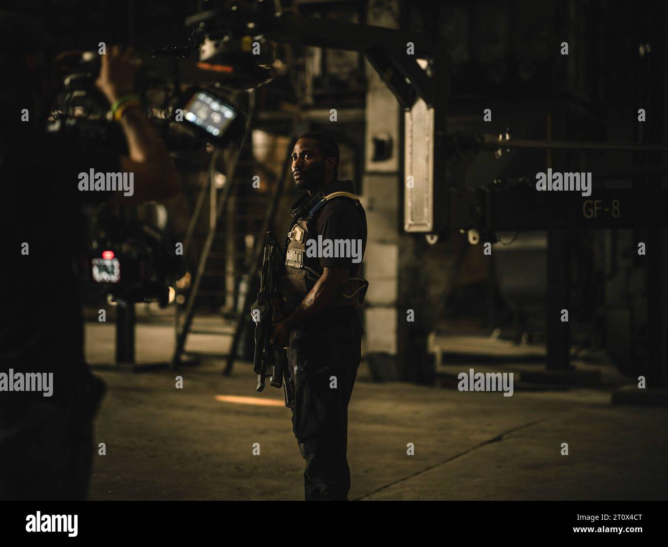 THE CREATOR, John David Washington, on set, 2023. ph: Oren Soffer ...