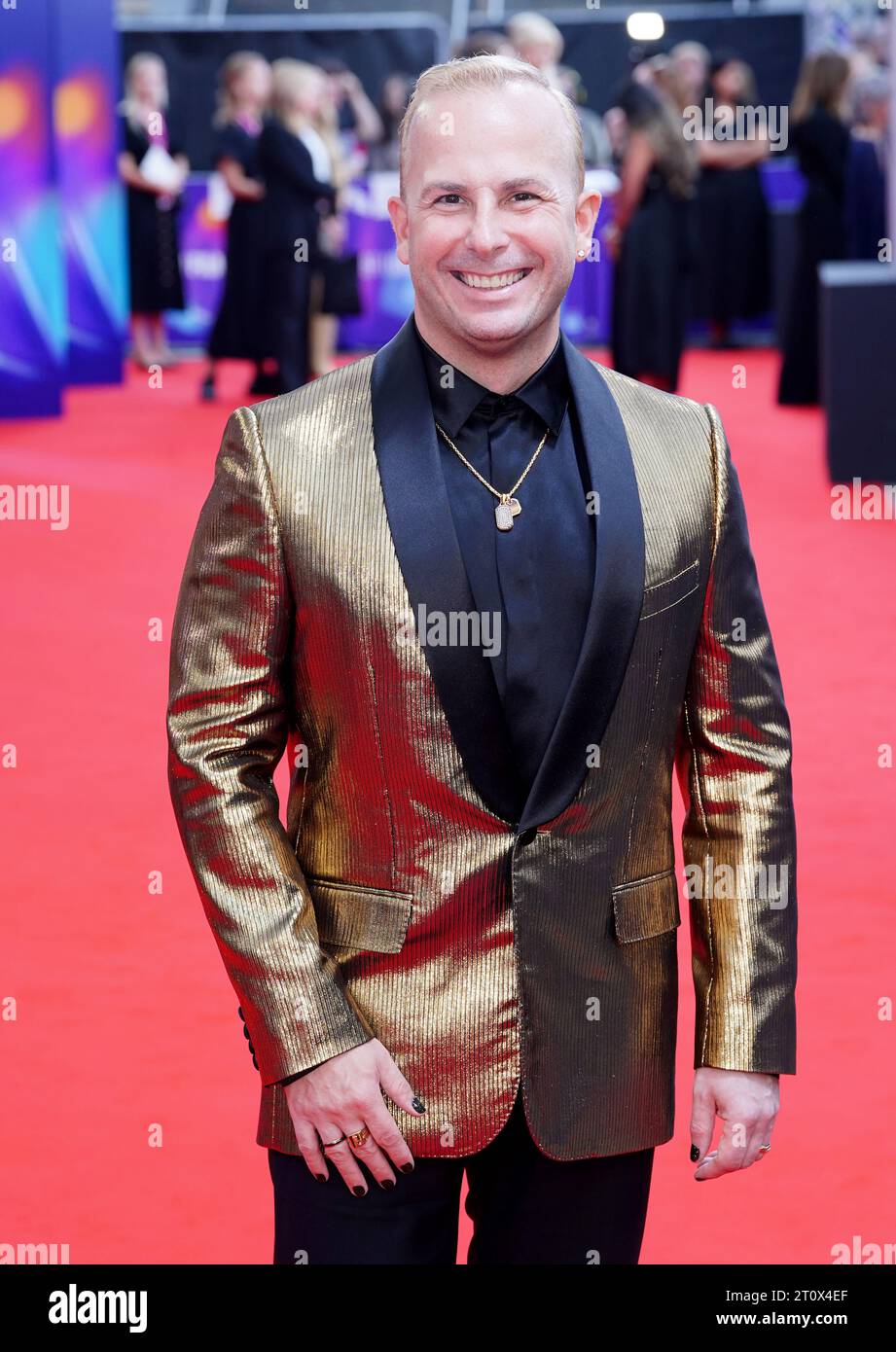 Yannick Nezet-Seguin arrives for a screening of Maestro during the BFI London Film Festival at ...