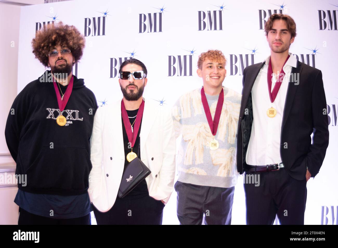 London, United Kingdom. 2nd October 2023. From left Bass Charity Feli ...