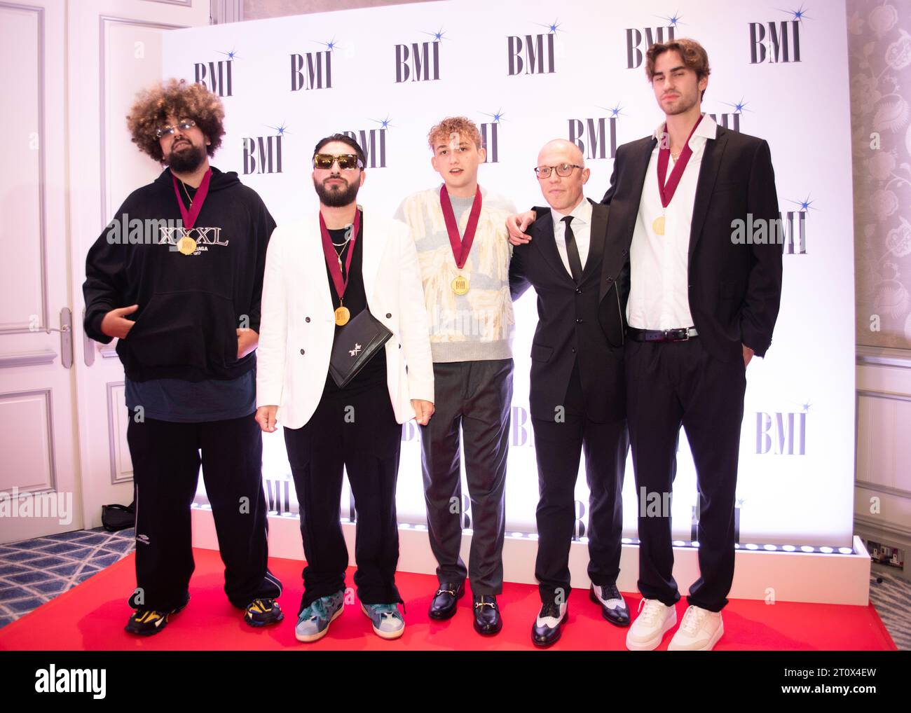 London, United Kingdom. 2nd October 2023. From left Bass Charity Feli ...