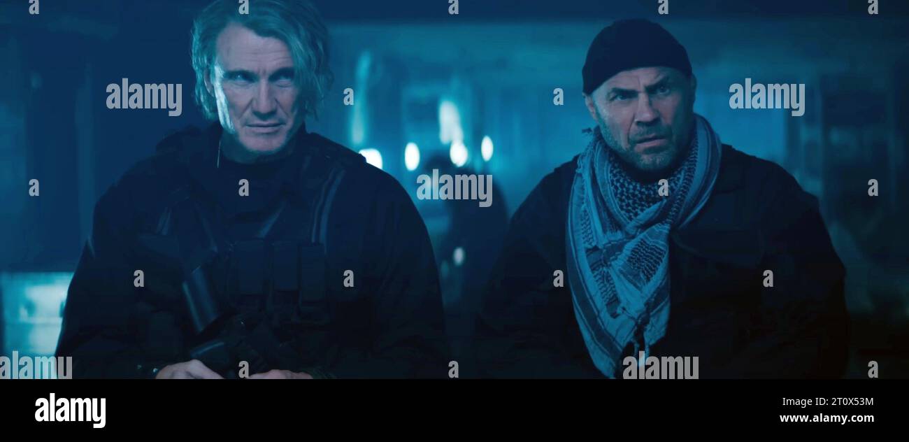 EXPEND4BLES, (aka THE EXPENDABLES 4), from left: Dolph Lundgren, Randy ...