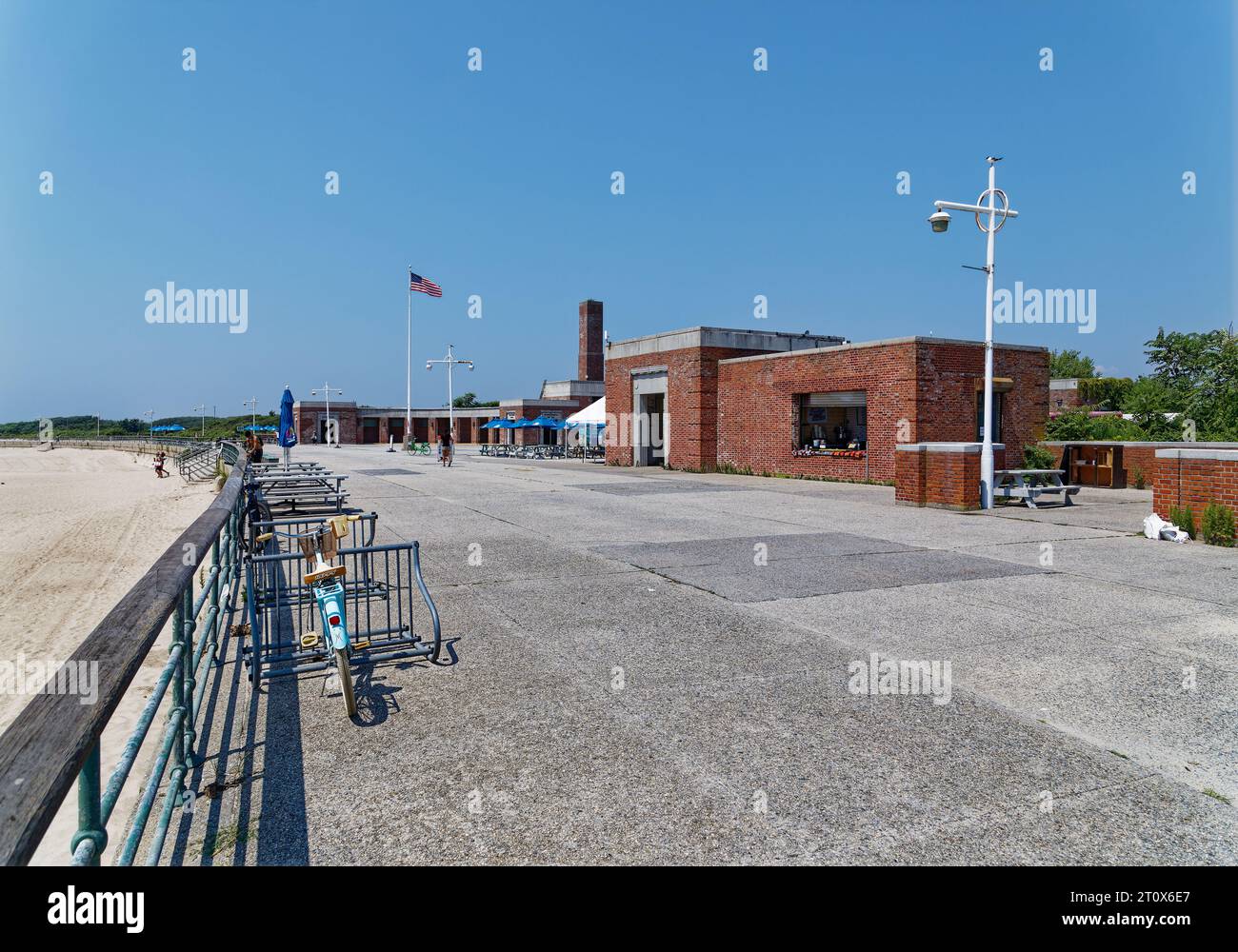 Riis Park Beach Bazaar concession stands and restrooms are at the ...