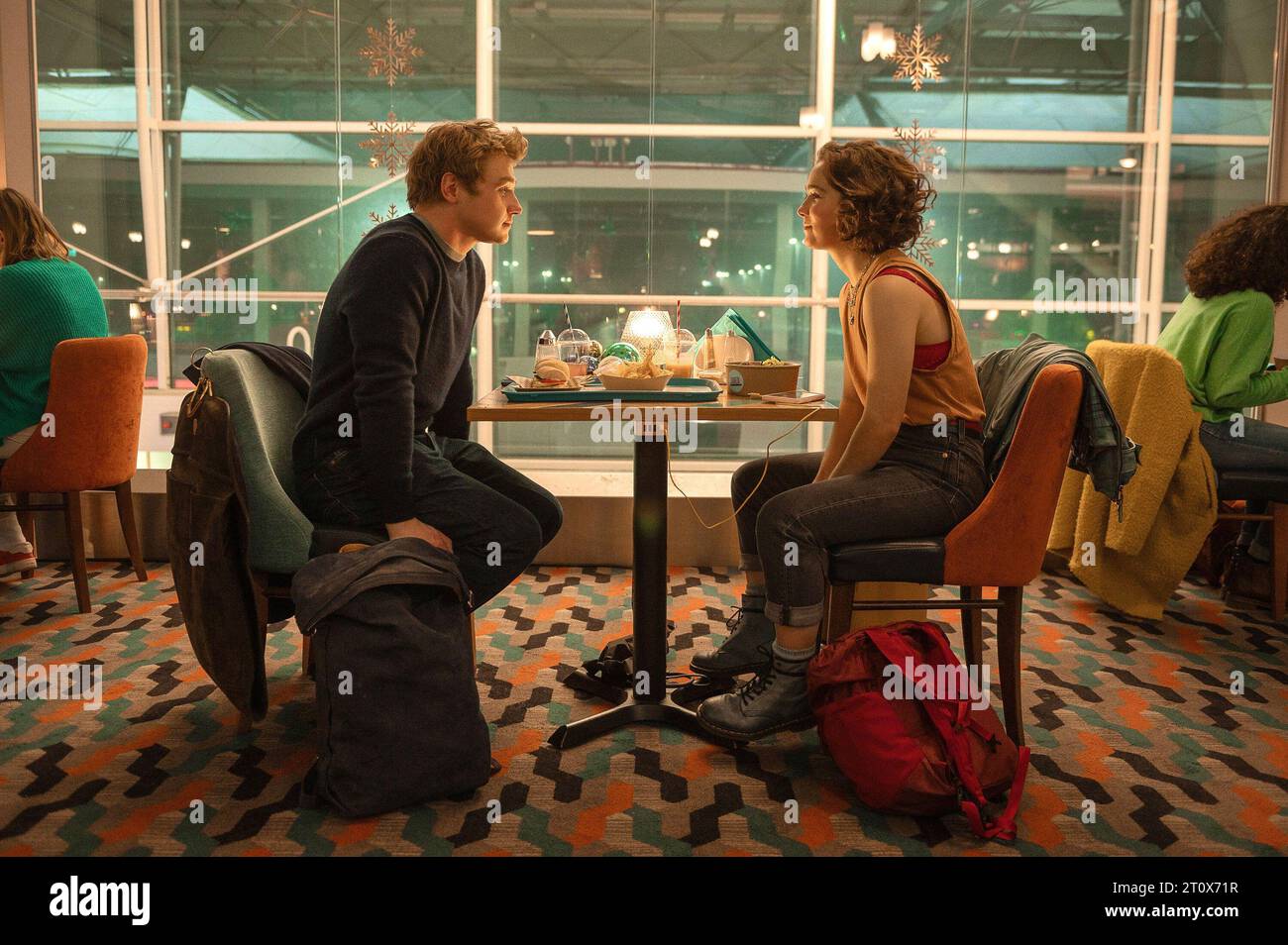 LOVE AT FIRST SIGHT, from left: Ben Hardy, Haley Lu Richardson, 2023. ph: Rob Baker Ashton ...