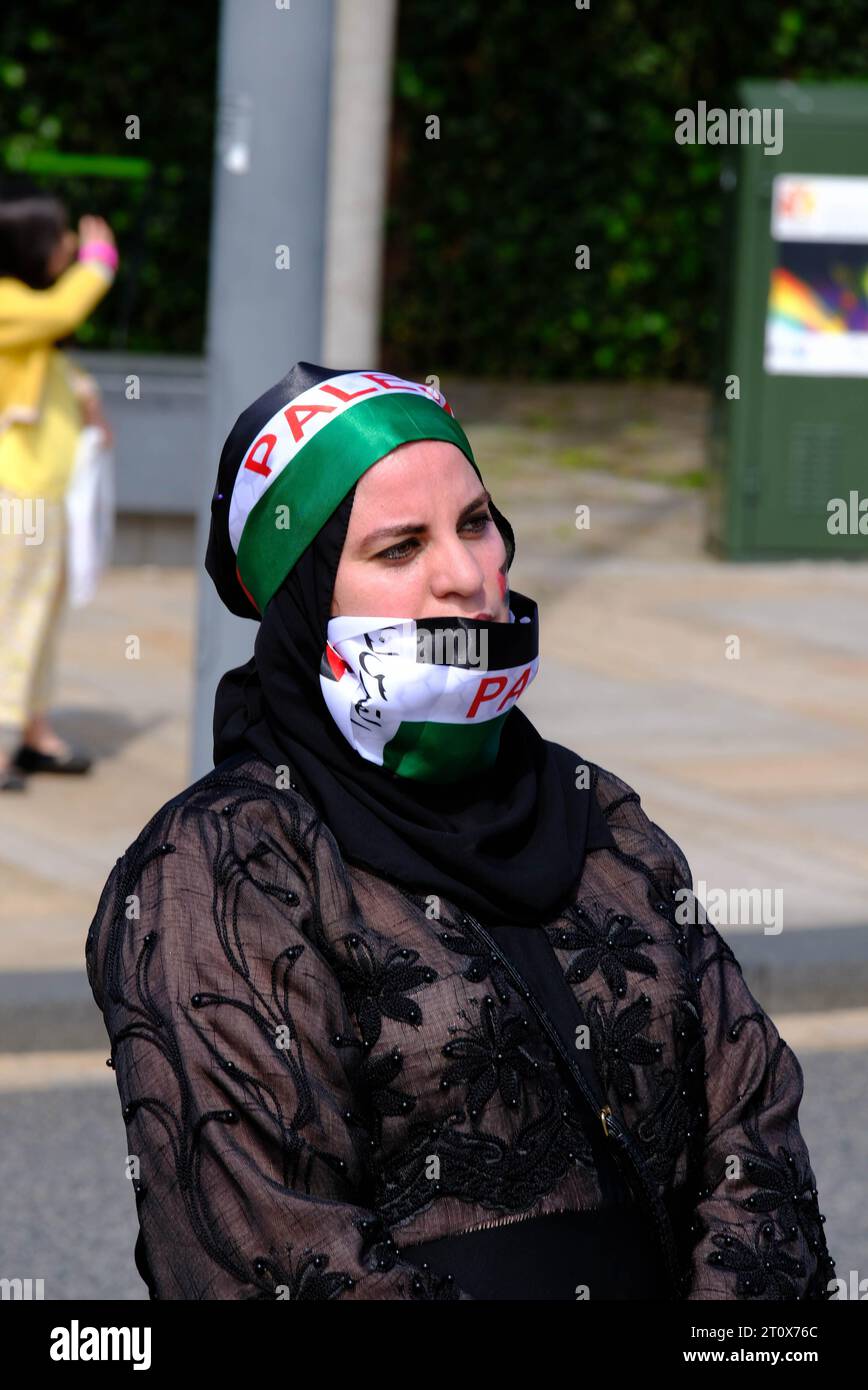 Hanley Park, Stoke on Trent, UK. 29th May 2021. Protesters march in ...