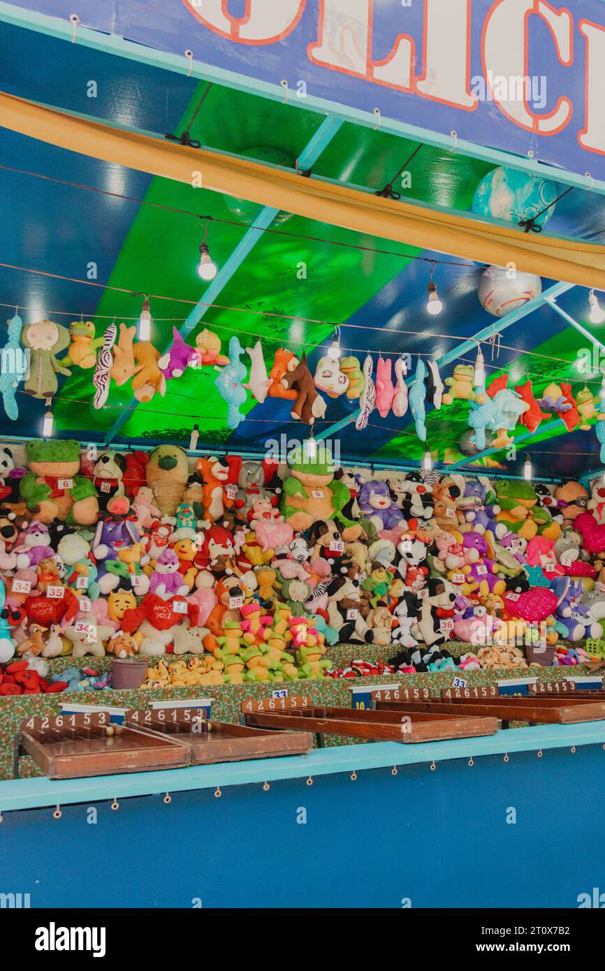 Joyful colorful amusement park fun hi-res stock photography and images ...