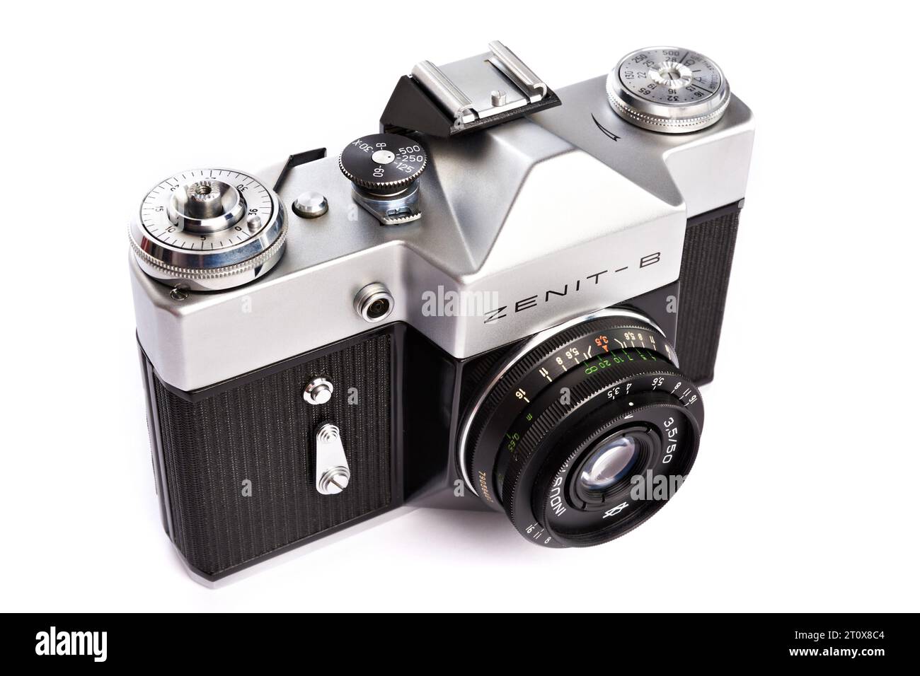 Moscow , RUSSIA - May 26, 2020: Zenit-B - Old russian soviet 35 mm SLR ...