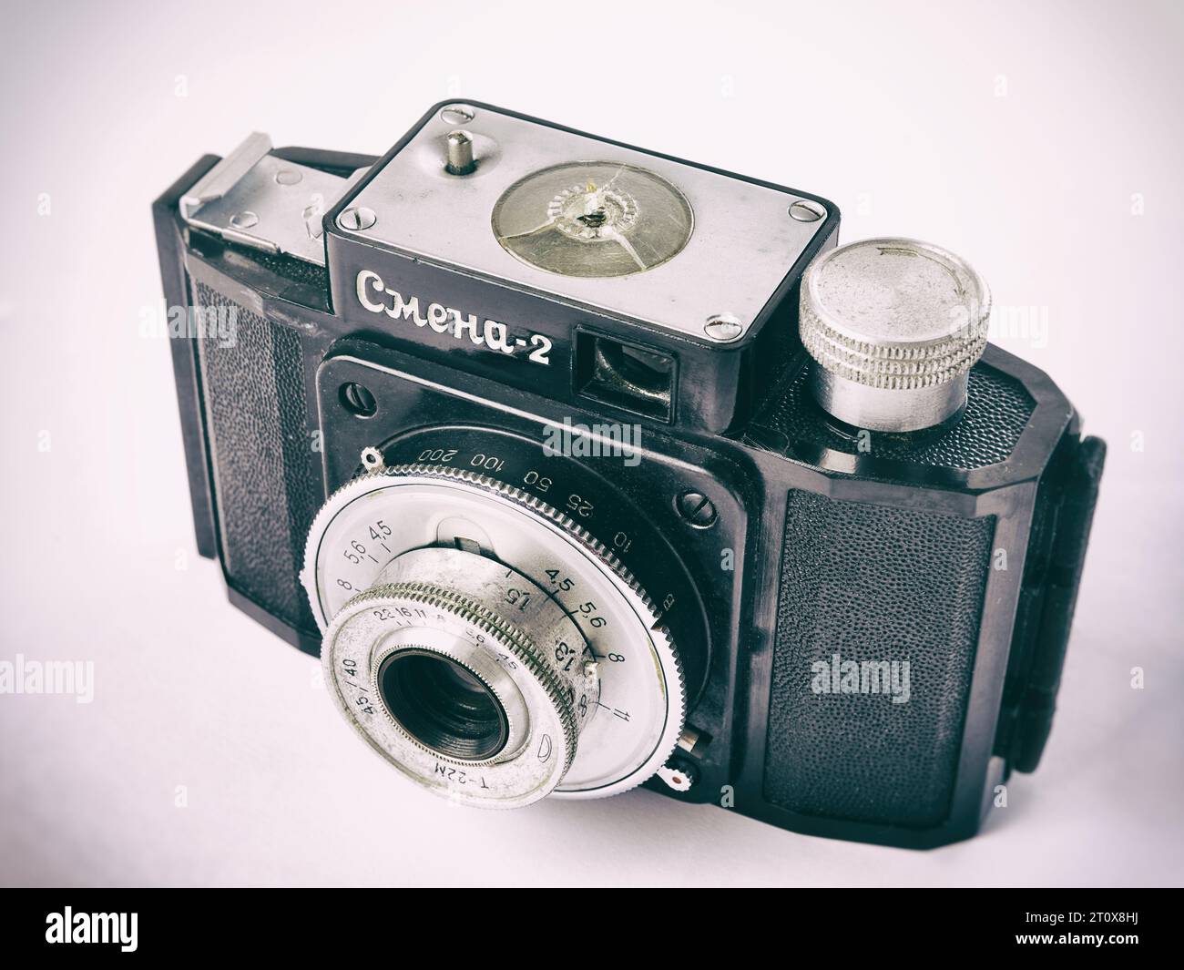 Moscow , RUSSIA - MAY 14, 2020: Smena 2 - russian soviet 35 mm scale ...