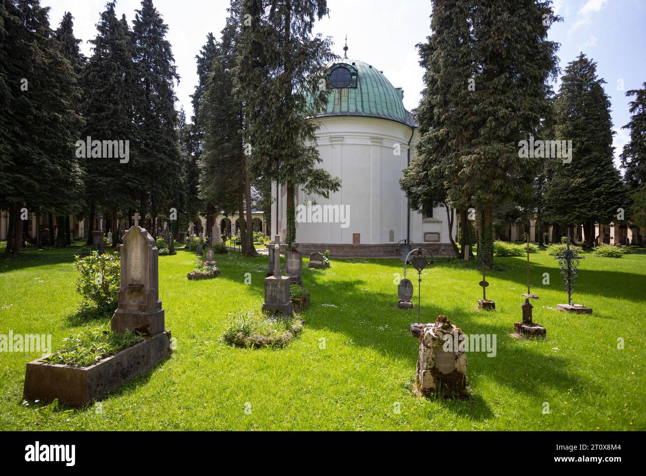 Burial Ground and Arcades with Gabriel Chapel, Mausoleum for Prince ...