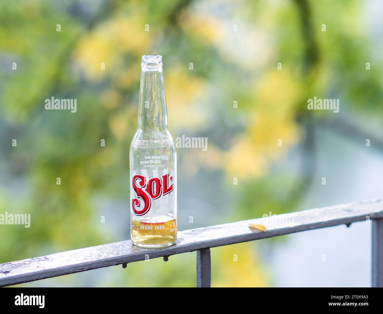 Sol beer bottle hi-res stock photography and images - Alamy