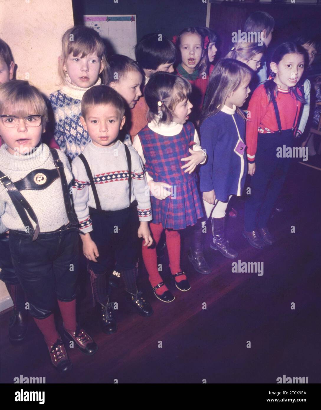 DEU, Germany: The historical colour photos from the times of the 1970s ...