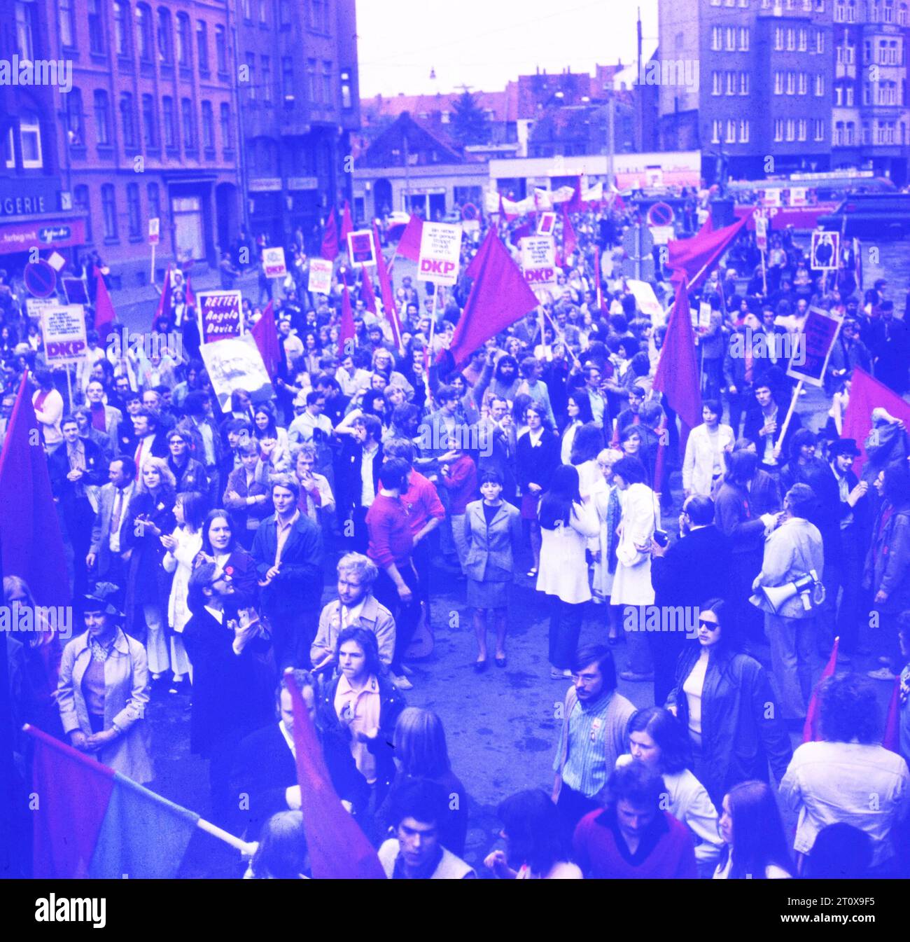 DEU, Germany: The historical colour photos from the times of the 70s ...