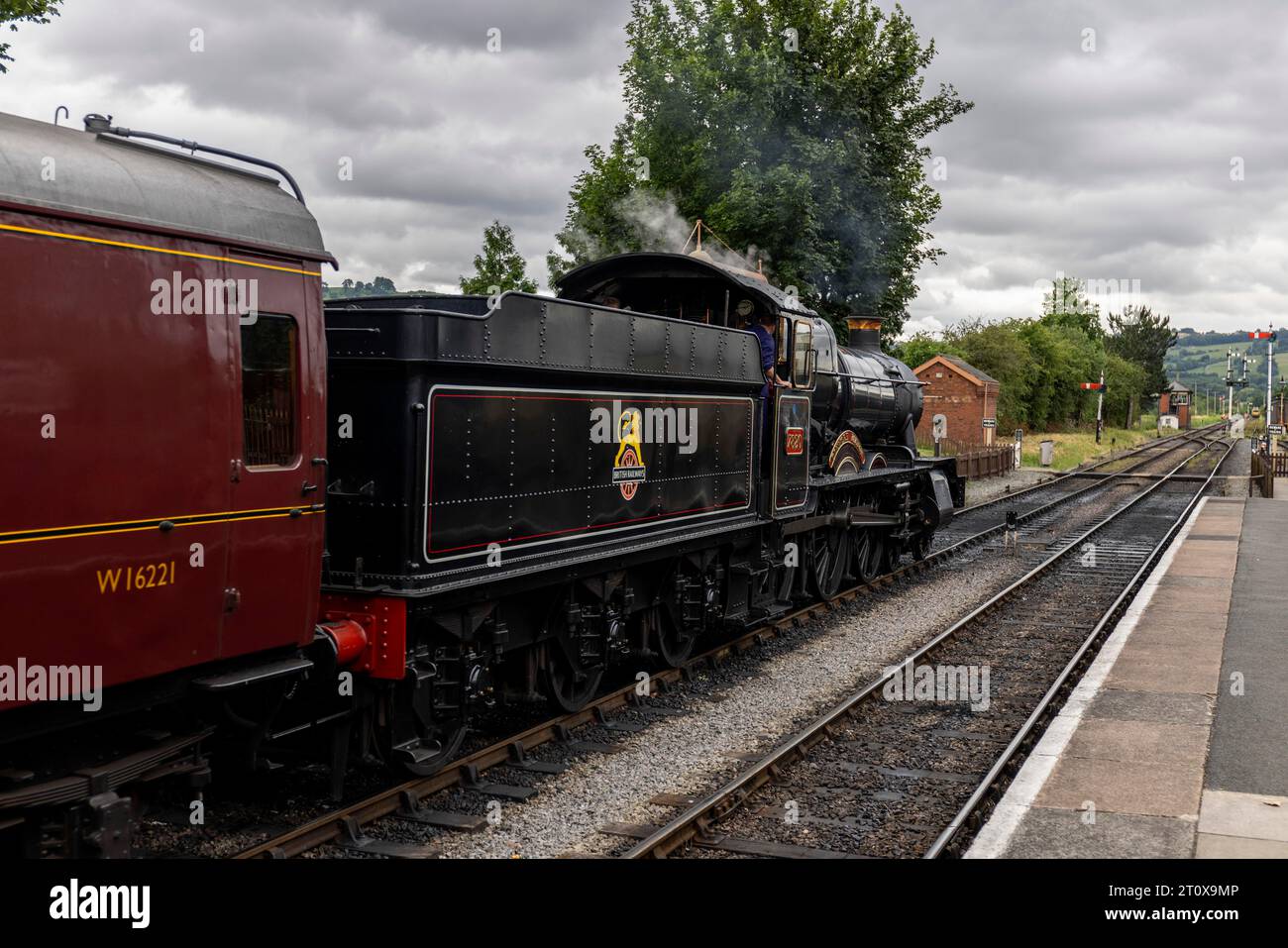 Steam Railway at the Station, Gloucestershire Warwickshire Steam ...