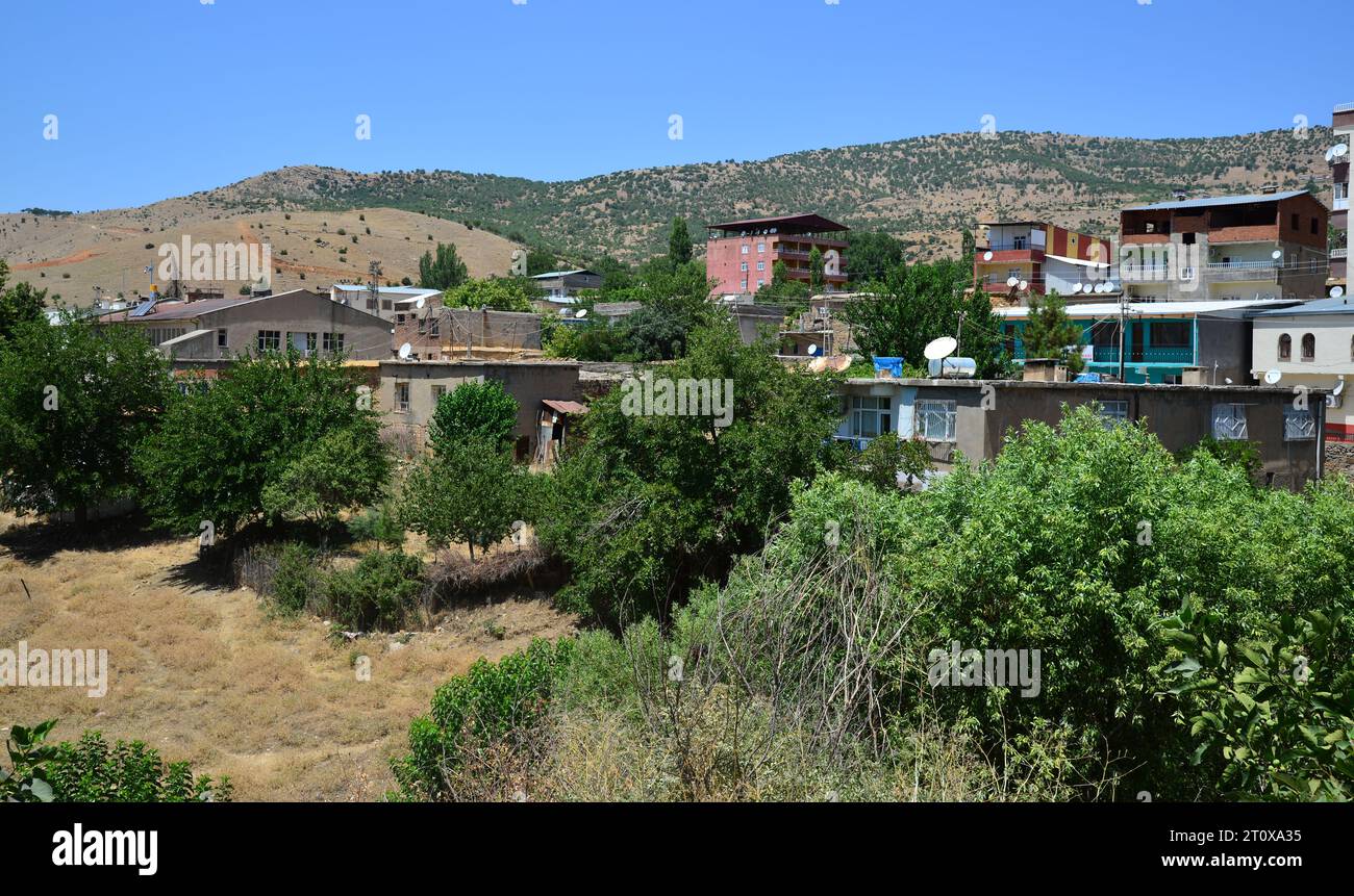 Diyarbakir outline map hi-res stock photography and images - Alamy