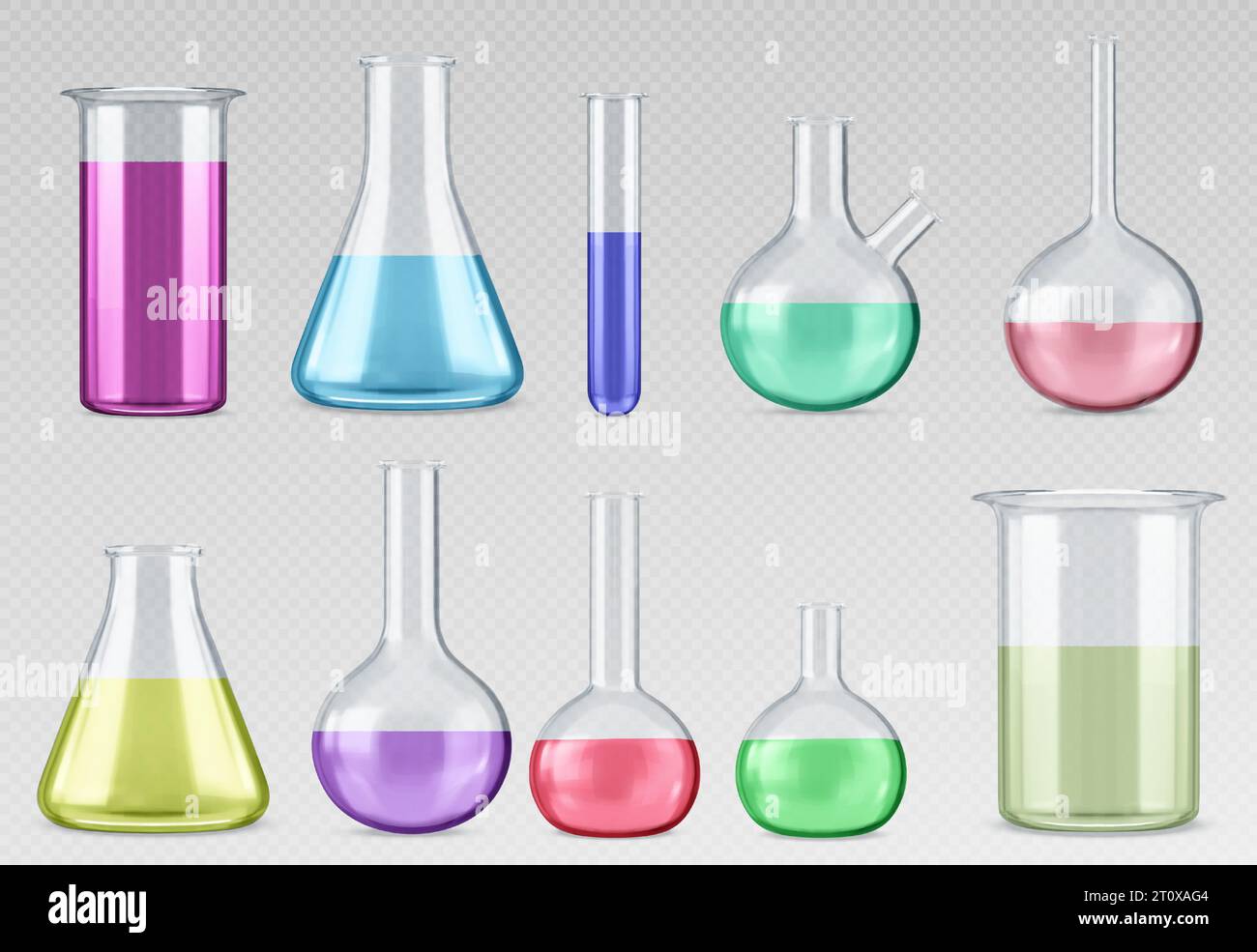 Liquid graduated cylinder Stock Vector Images - Alamy