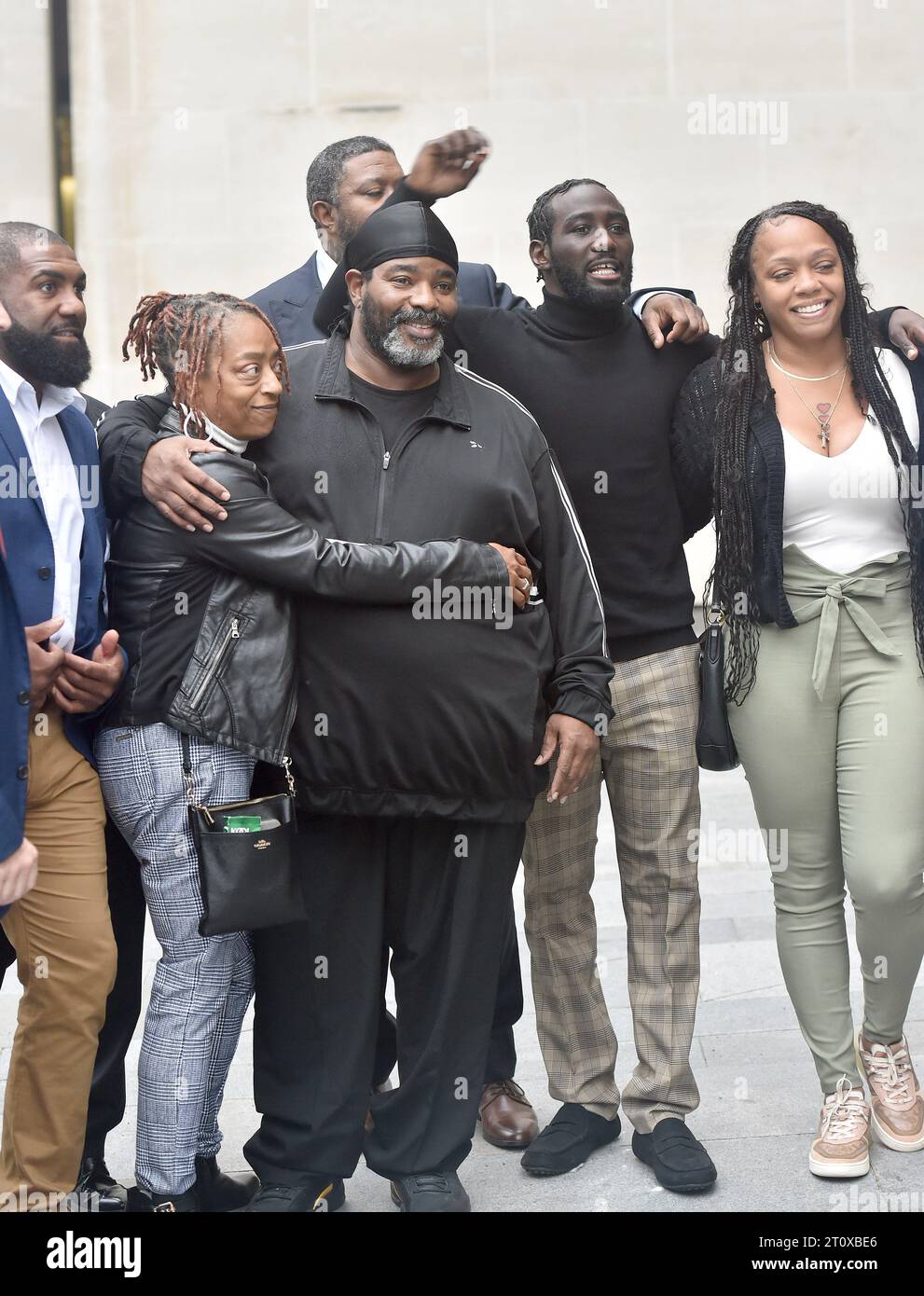 RETRANSMITTING PICTURE AMENDING CAPTION Boxing trainer Brian McIntyre ...