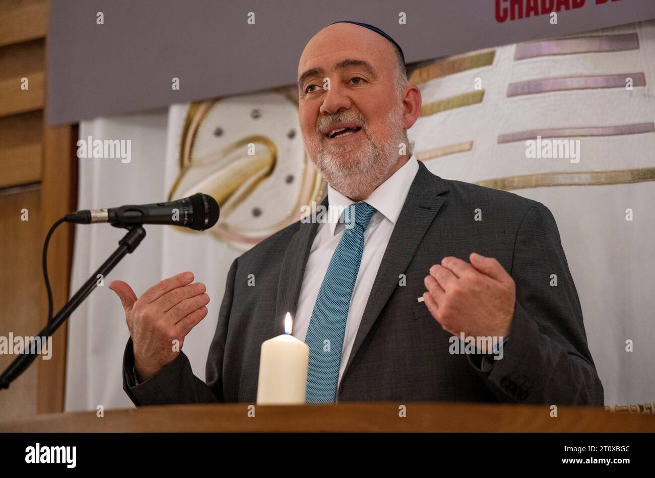 Berlin, Germany. 09th Oct, 2023. Ron Prosor, Israel's ambassador to ...