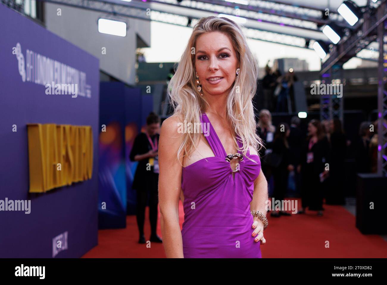 Leila Russack a.k.a. Miss Zagato poses for photographers upon arrival ...