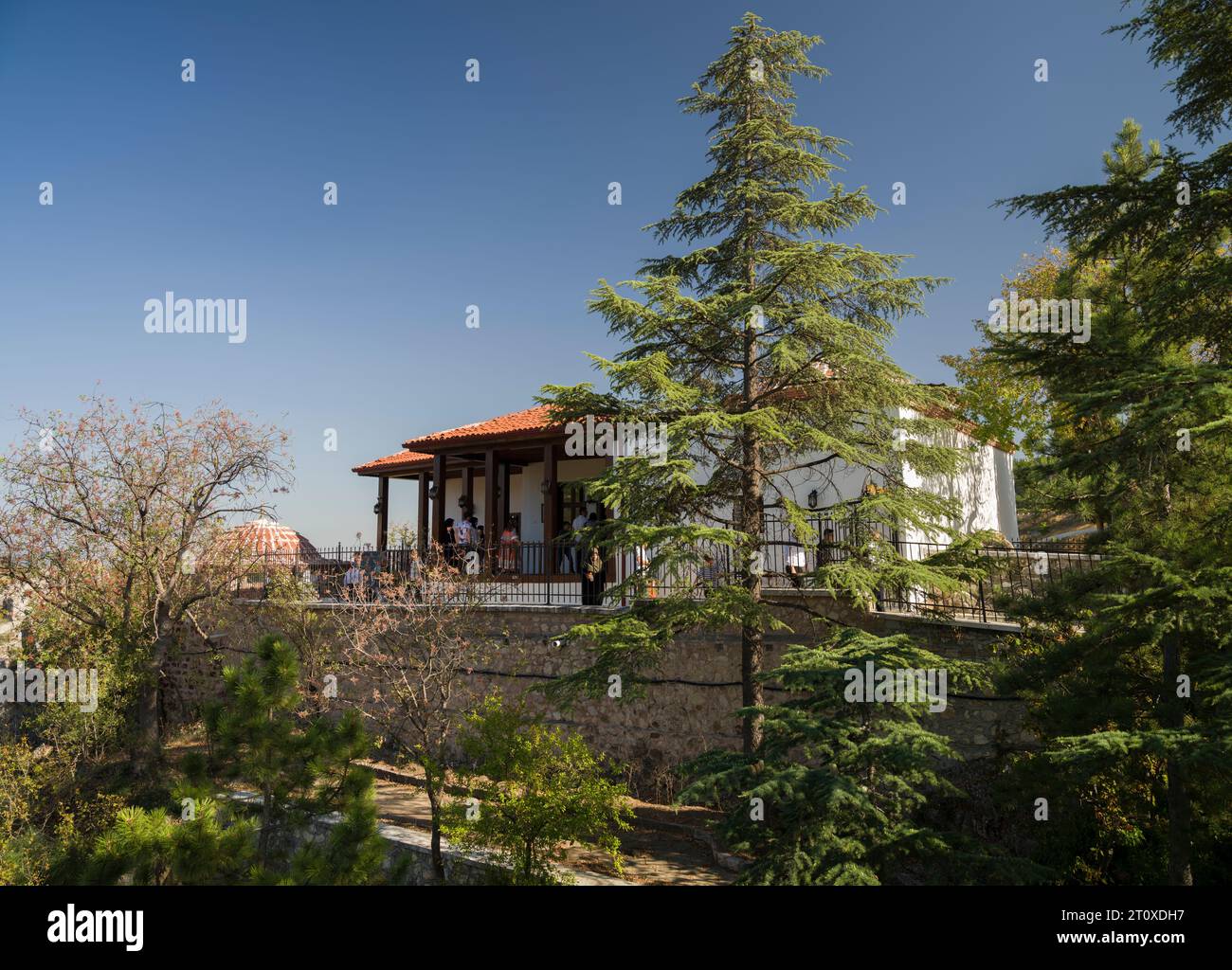 Bilecik, Turkey. 24 September 2023. Seyh Edebali tomb. He was the ...