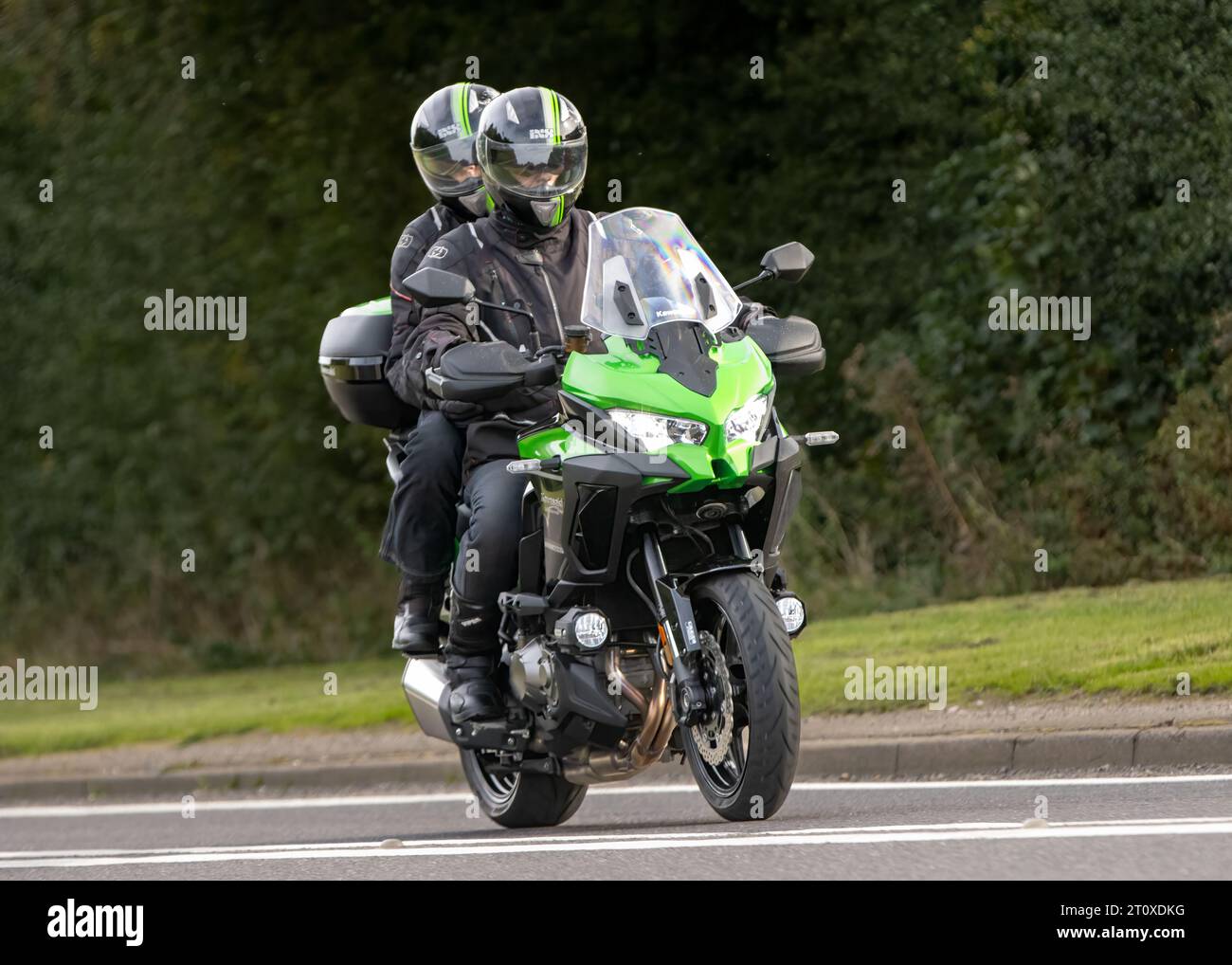 Bicester,Oxon.,UK - Oct 8th 2023: 2022 Kawasaki KLZ 1000 CNSNN ...