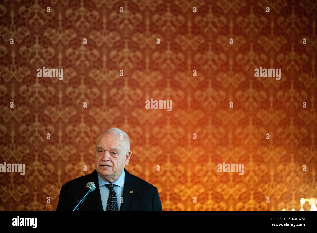 Bogota, Colombia. 09th Oct, 2023. The President of the IACHR Judge ...