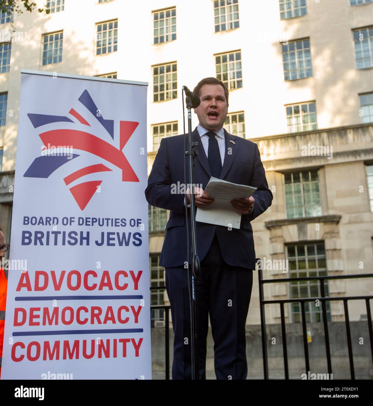 London, England, UK. 9th Oct, 2023. Minister for Immigration of the UK ...
