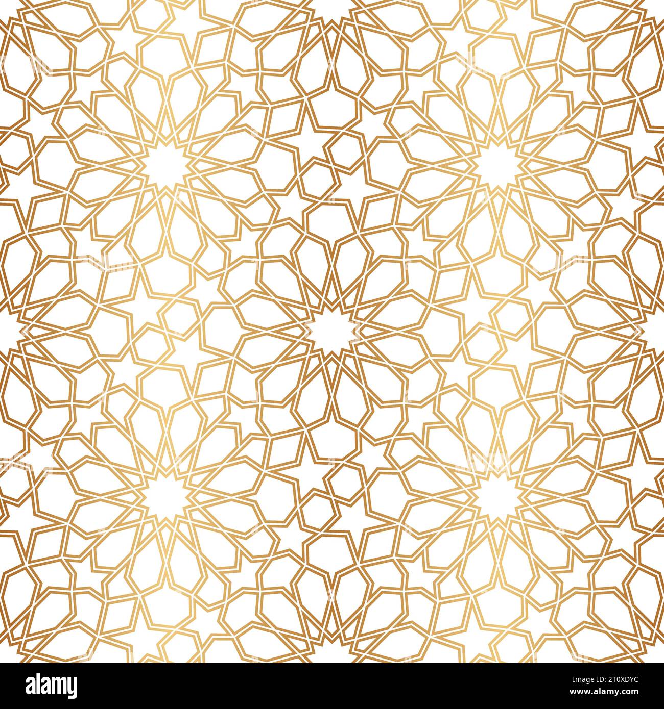 Morocco gold seamless pattern. Repeating golden marocco grid. Arabic background. Repeated simple ...