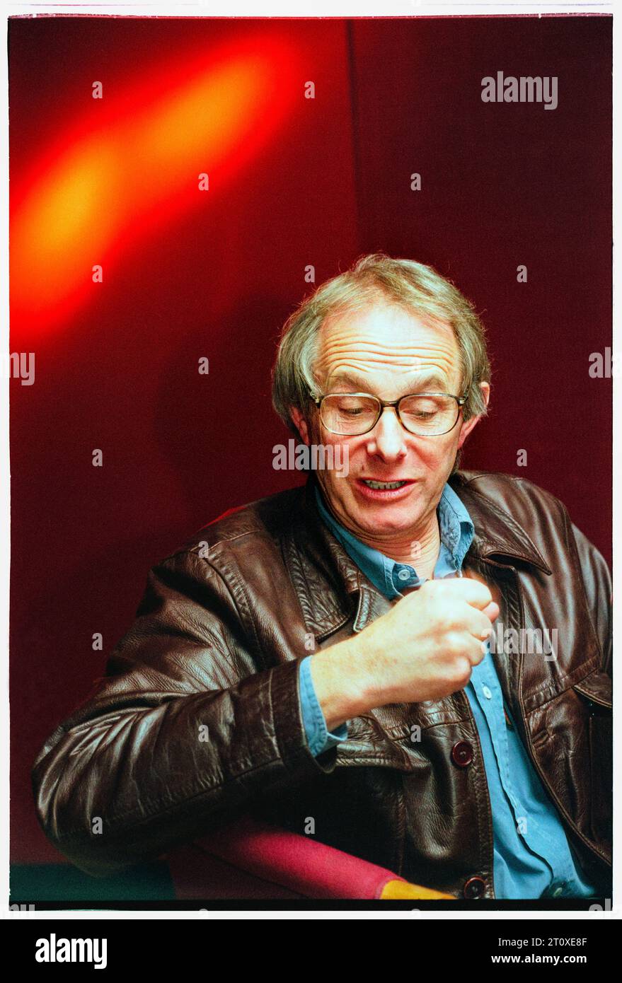 KEN LOACH, DIRECTOR, 1998: Film director Ken Loach at a Film Festival ...
