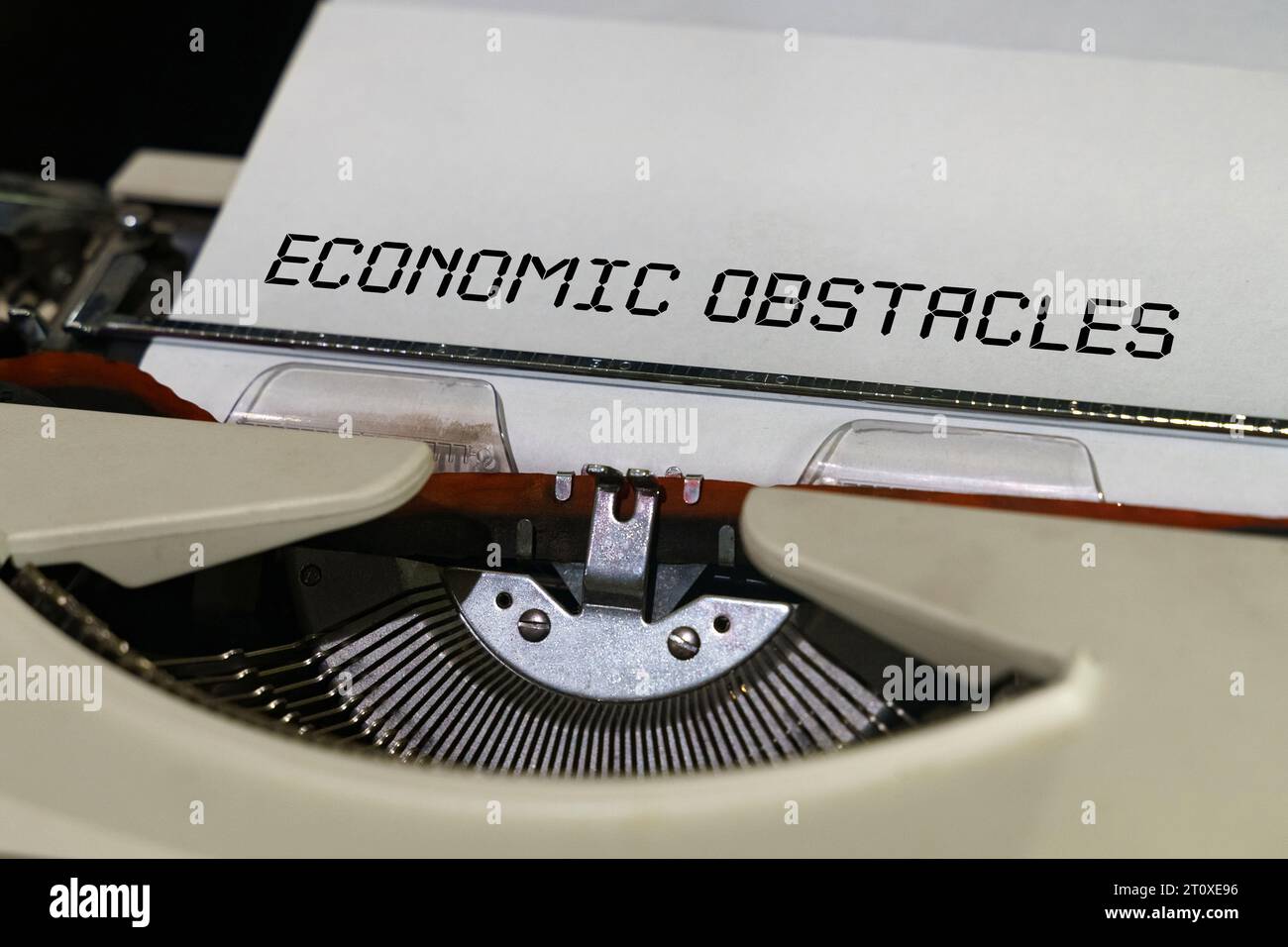 Economic obstacles hi-res stock photography and images - Alamy