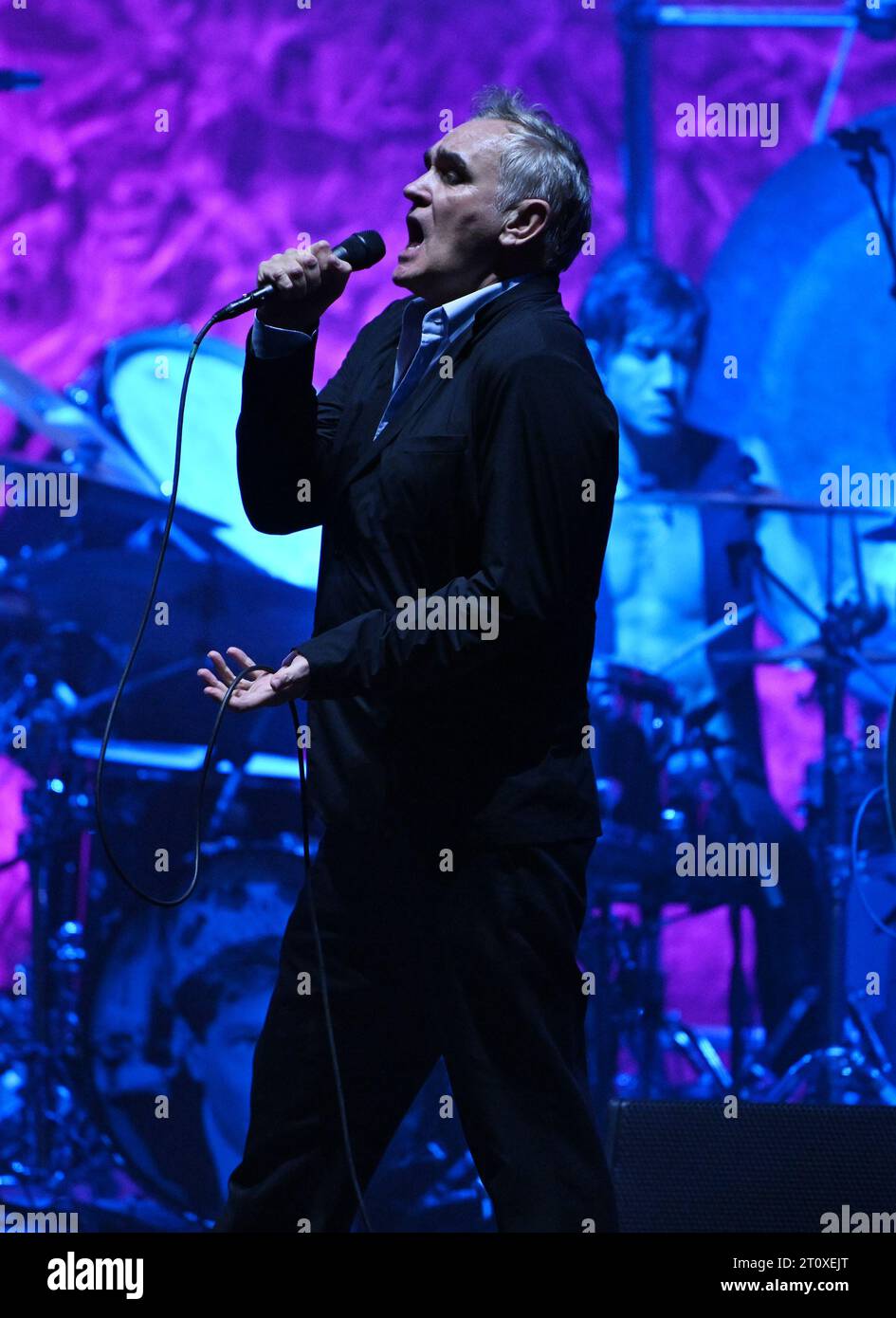 Hollywood FL, USA. 08th Oct, 2023. Morrissey performs during his 40 ...