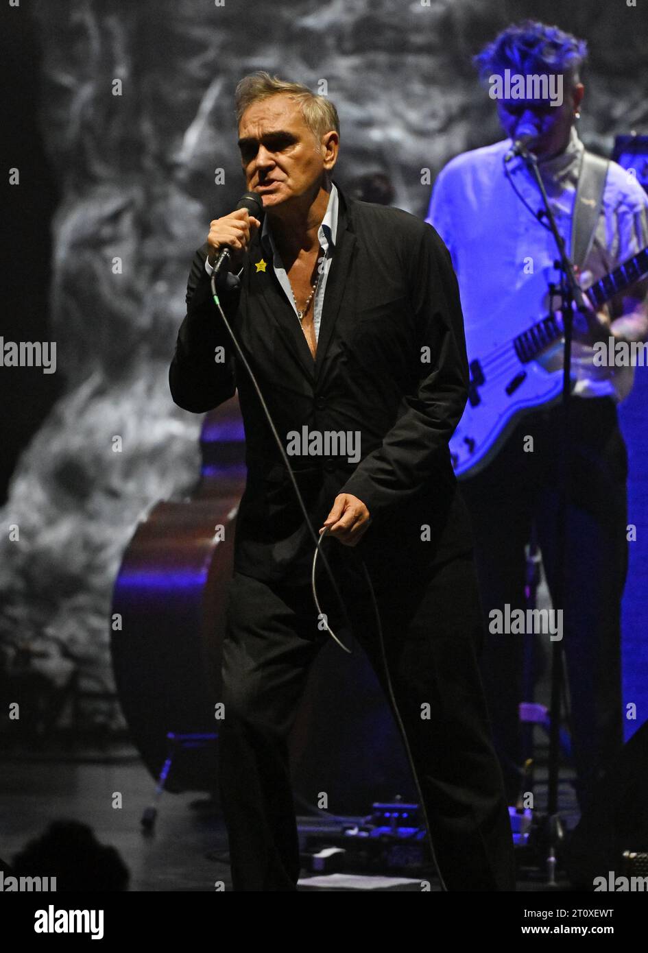 Hollywood FL, USA. 08th Oct, 2023. Morrissey performs during his 40 ...