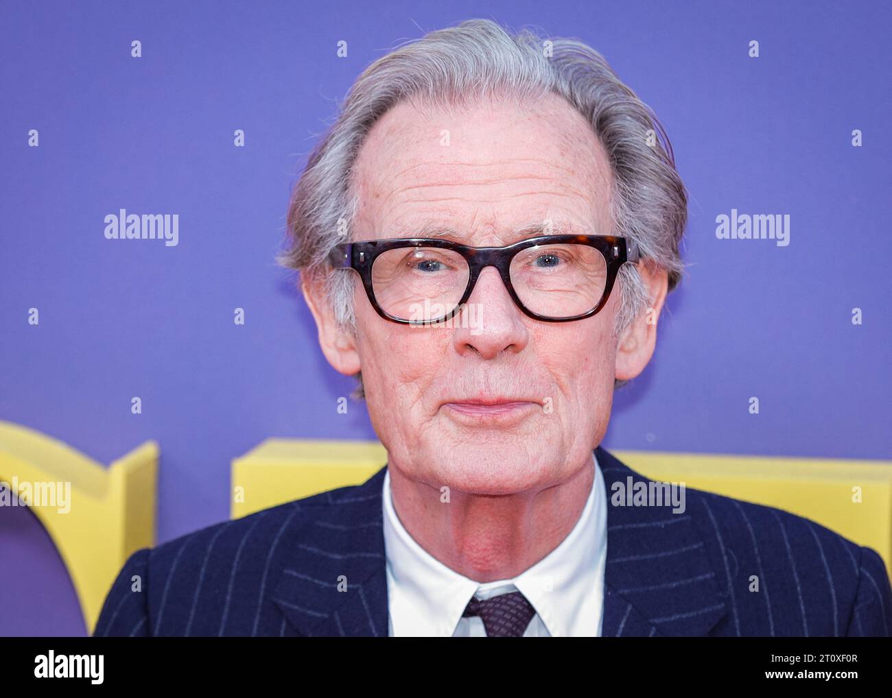 London, UK. 09th Oct, 2023. Bill Nighy, British actor. Red carpet ...