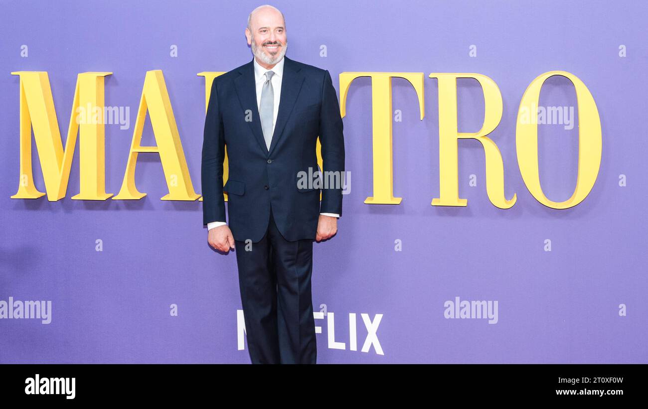 London, UK. 09th Oct, 2023. Mark Bridges (Costume Designer). Red carpet ...