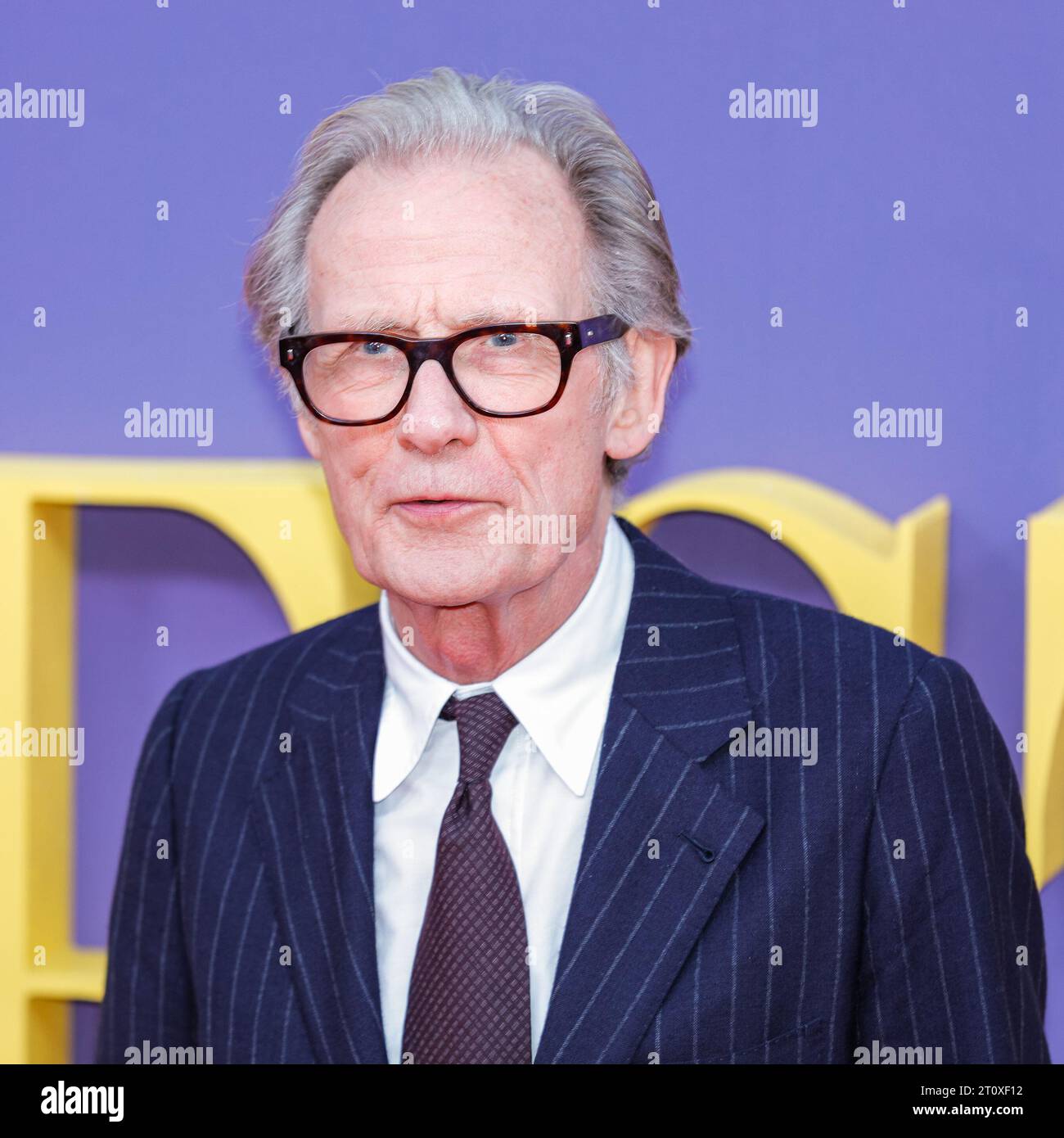 London, UK. 09th Oct, 2023. Bill Nighy, British actor. Red carpet ...