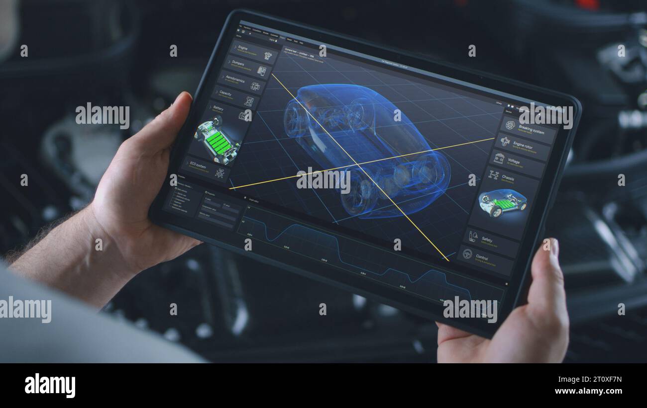 Vehicle battery visualization hi-res stock photography and images - Alamy