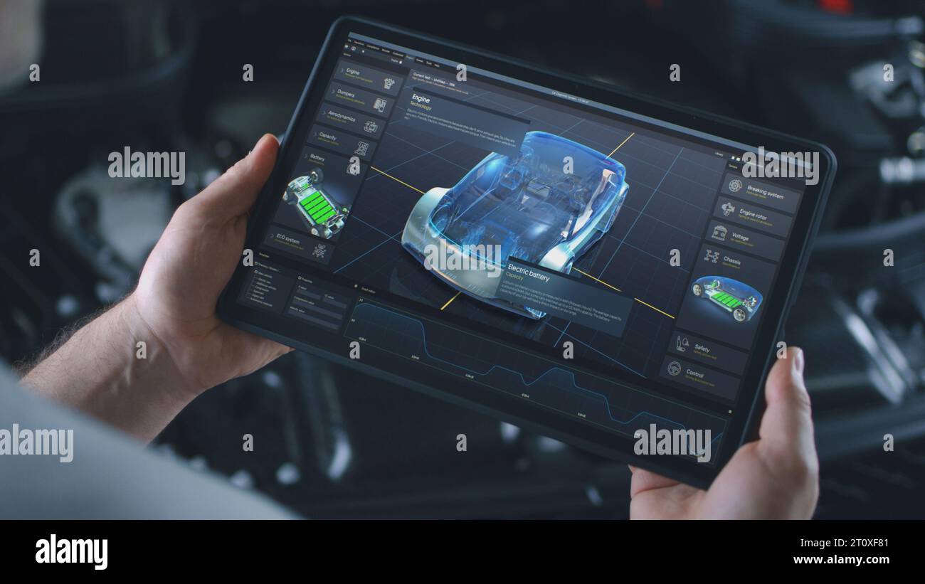 Vehicle battery visualization hi-res stock photography and images - Alamy