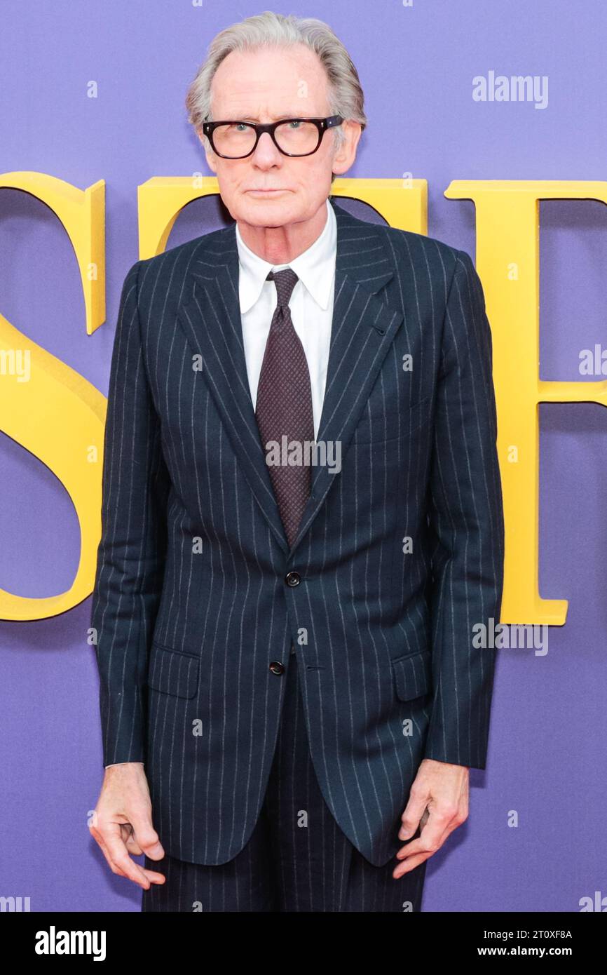 London, UK. 09th Oct, 2023. Bill Nighy, British actor. Red carpet ...