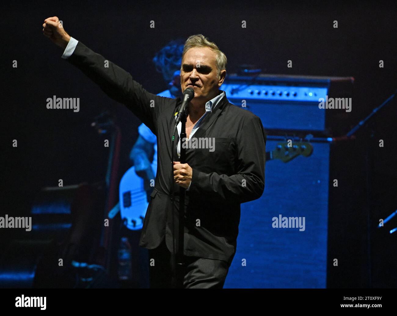 Hollywood FL, USA. 08th Oct, 2023. Morrissey performs during his 40 ...