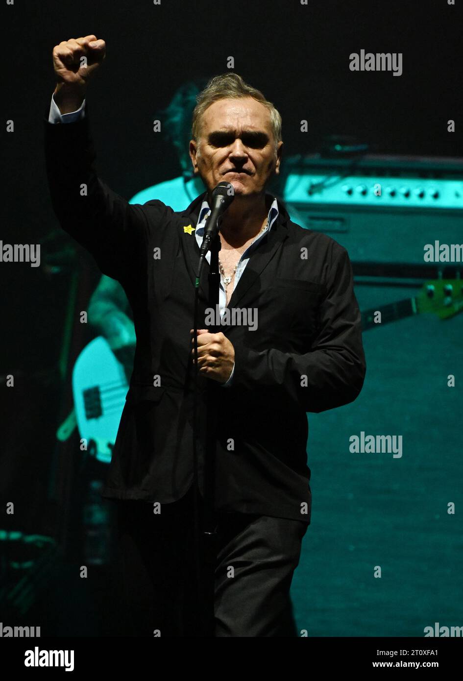 Hollywood FL, USA. 08th Oct, 2023. Morrissey performs during his 40 ...