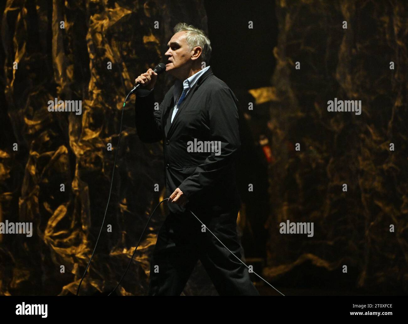 Hollywood FL, USA. 08th Oct, 2023. Morrissey performs during his 40 ...