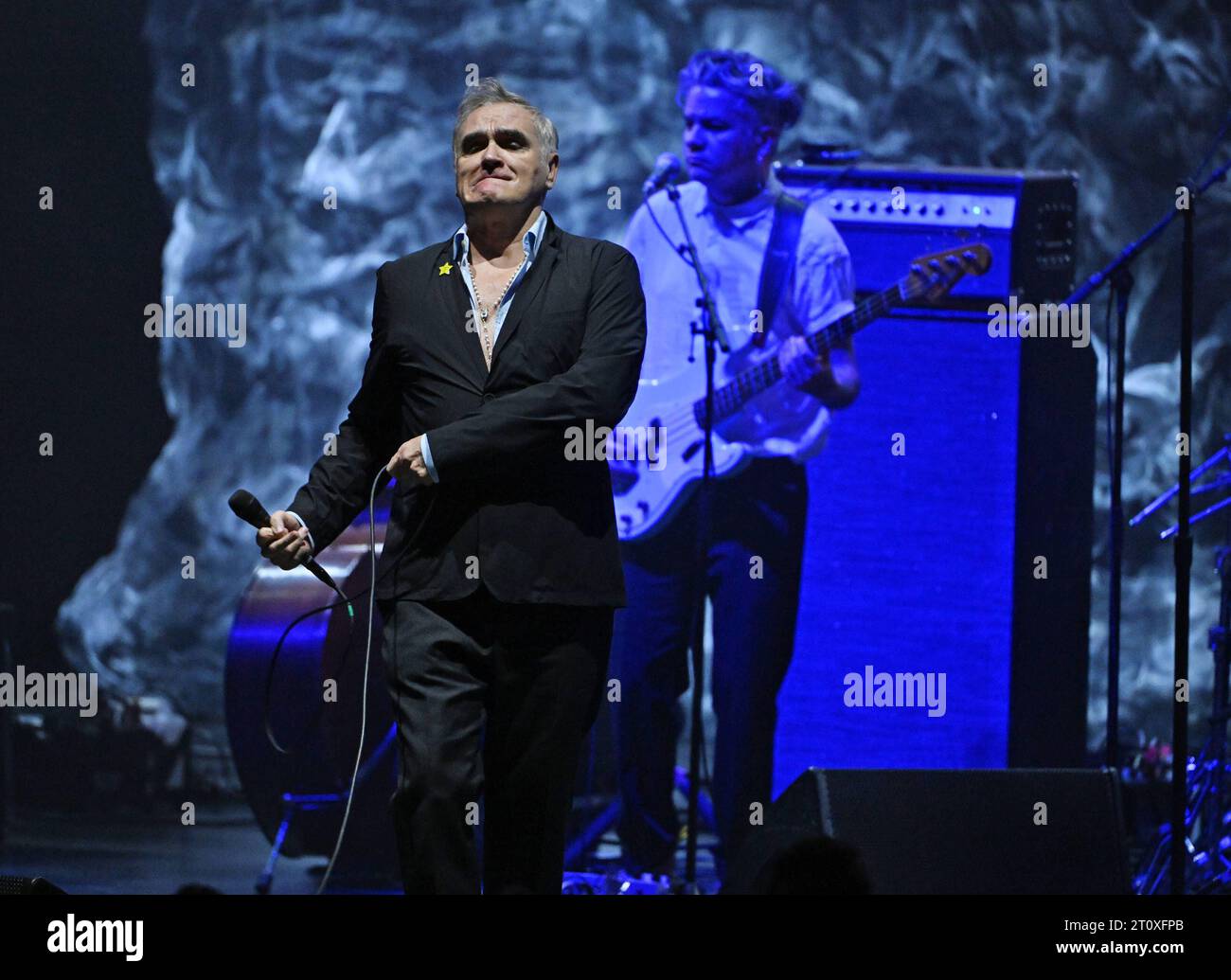 HOLLYWOOD FL - OCTOBER 08: Morrissey performs during his 40 Years Of ...