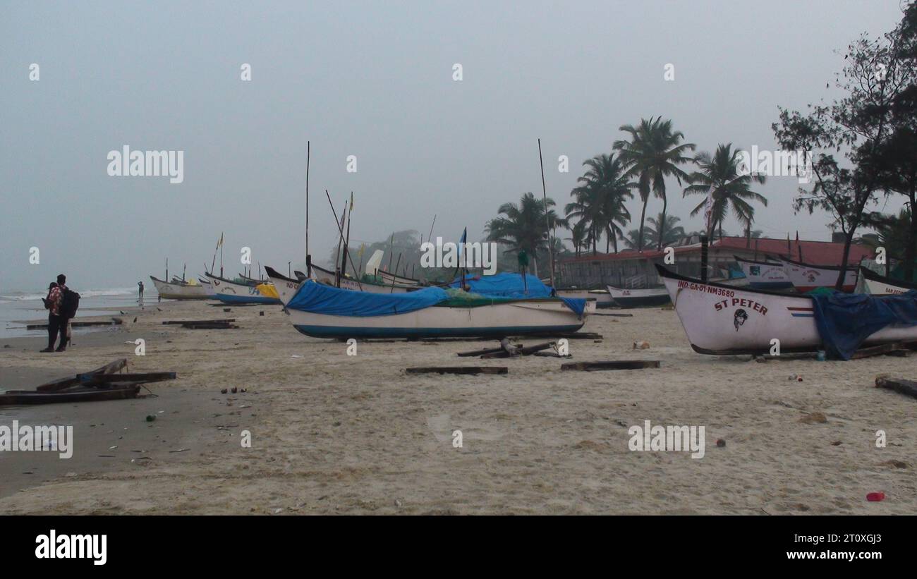 Benaulim beach hi-res stock photography and images - Alamy