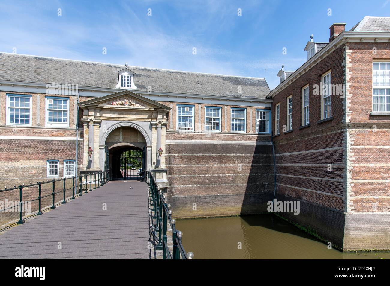 Breda, the Netherlands-July 18, 2023; The Castle of Breda in the ...