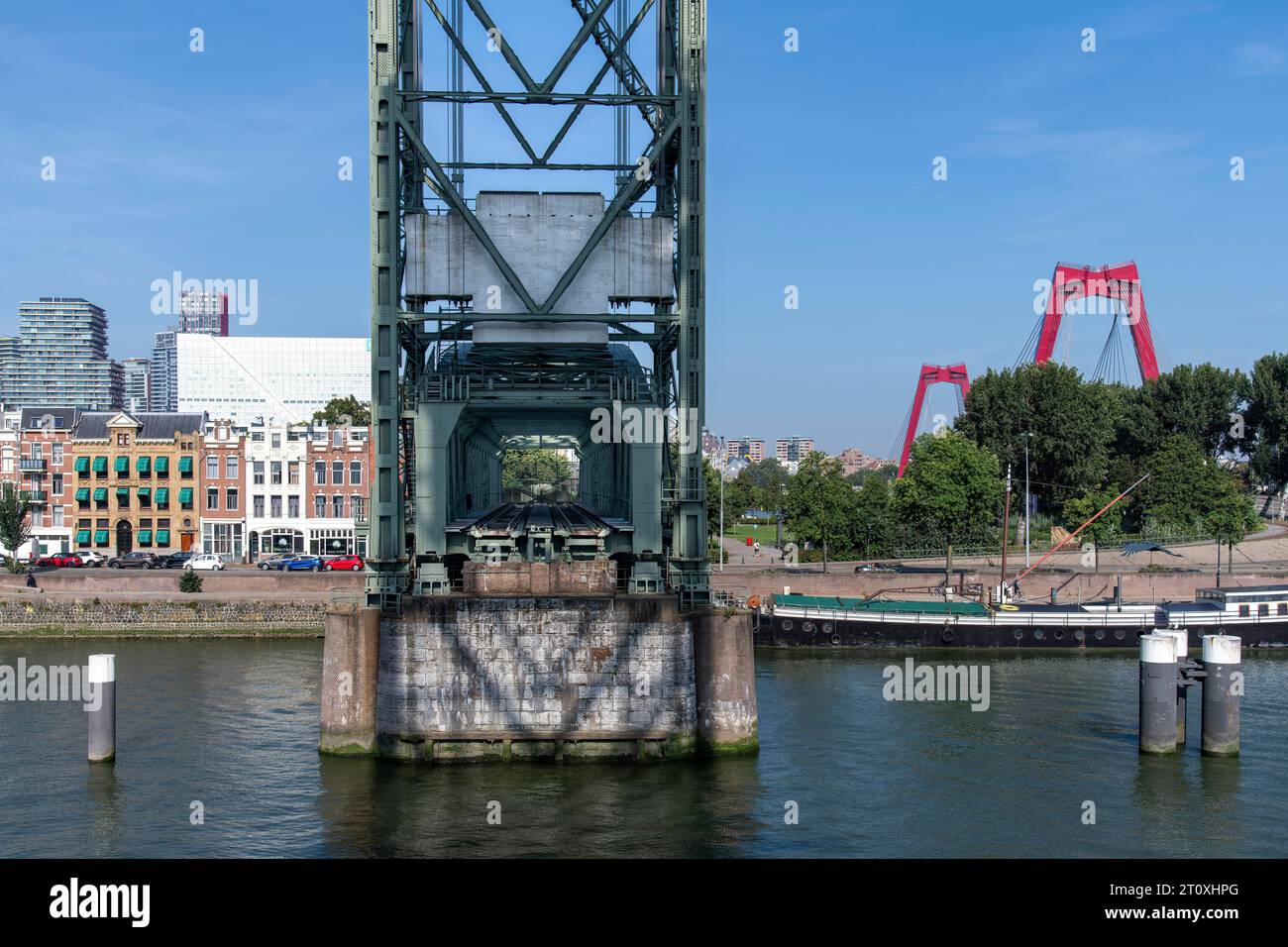 Rotterdam, the Netherlands-September 10, 2023; Old railroad tracks of ...
