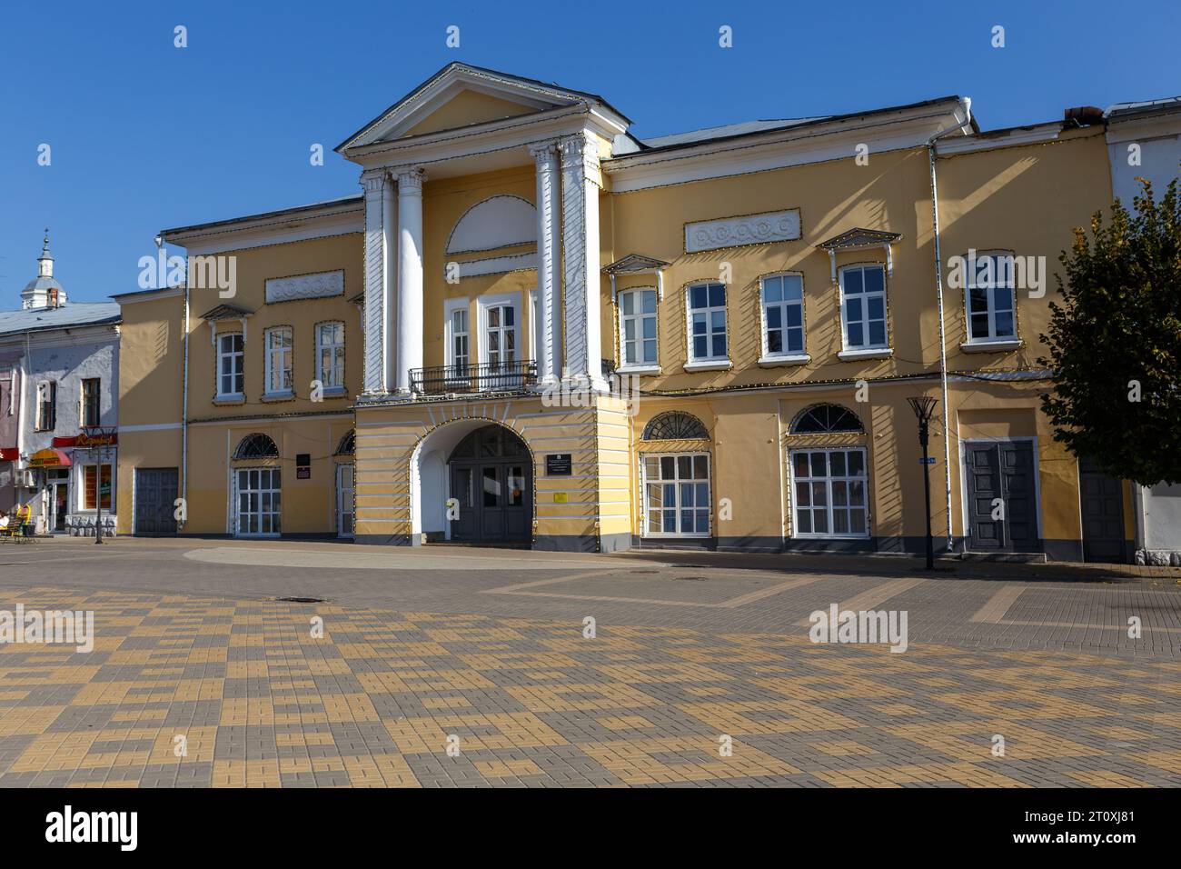 An old beautiful mansion of peculiar architecture, built in the first ...