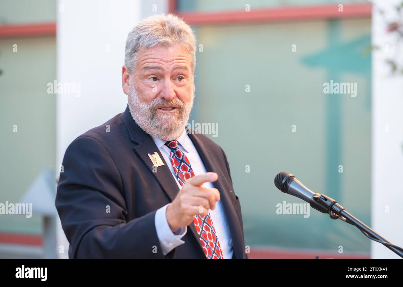 Newport Beach, CA, USA. 4th Oct, 2023. California State Librarian, Greg ...