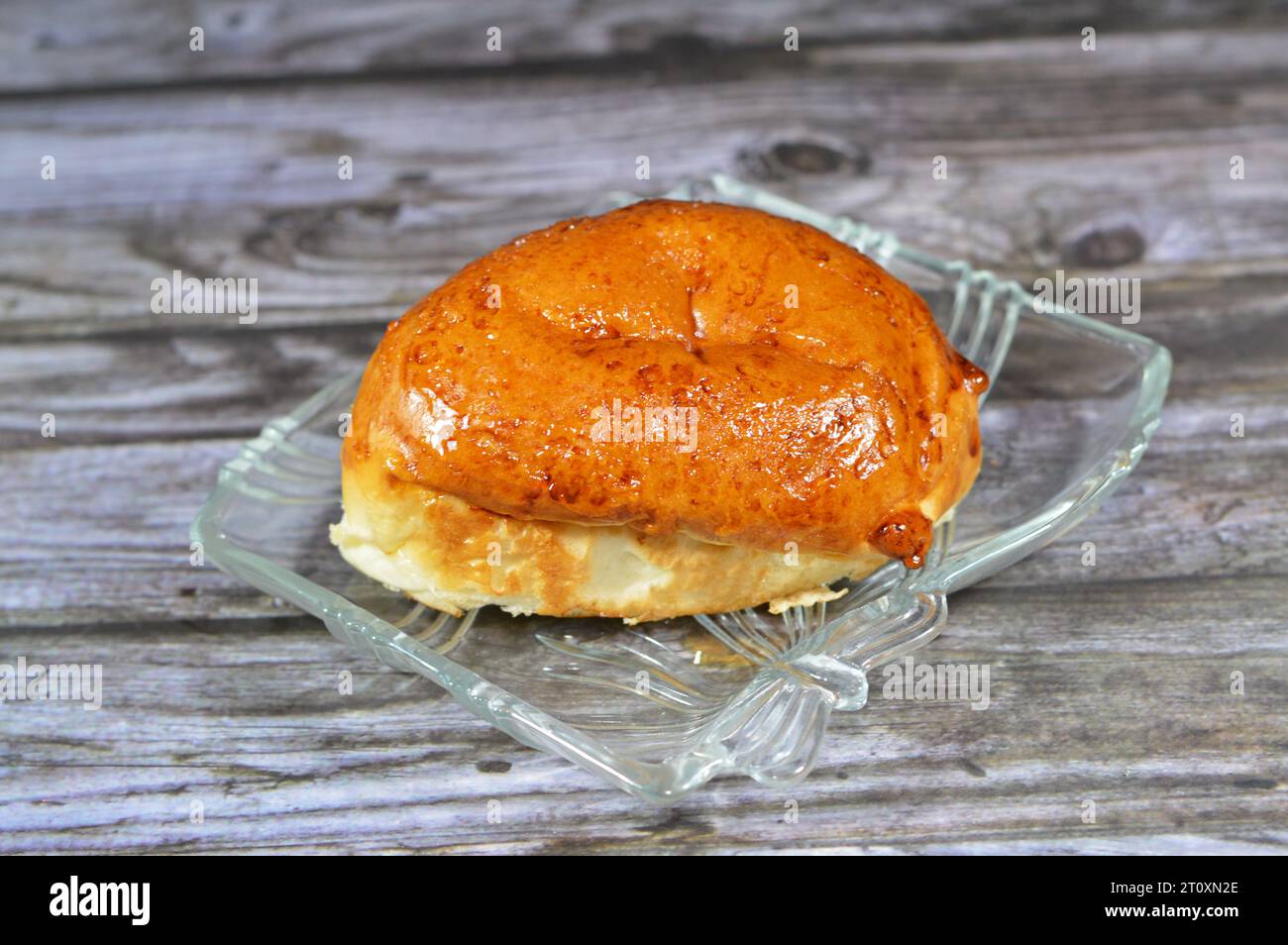 Brioche sweet buns, a bread of French origin whose high egg and butter ...