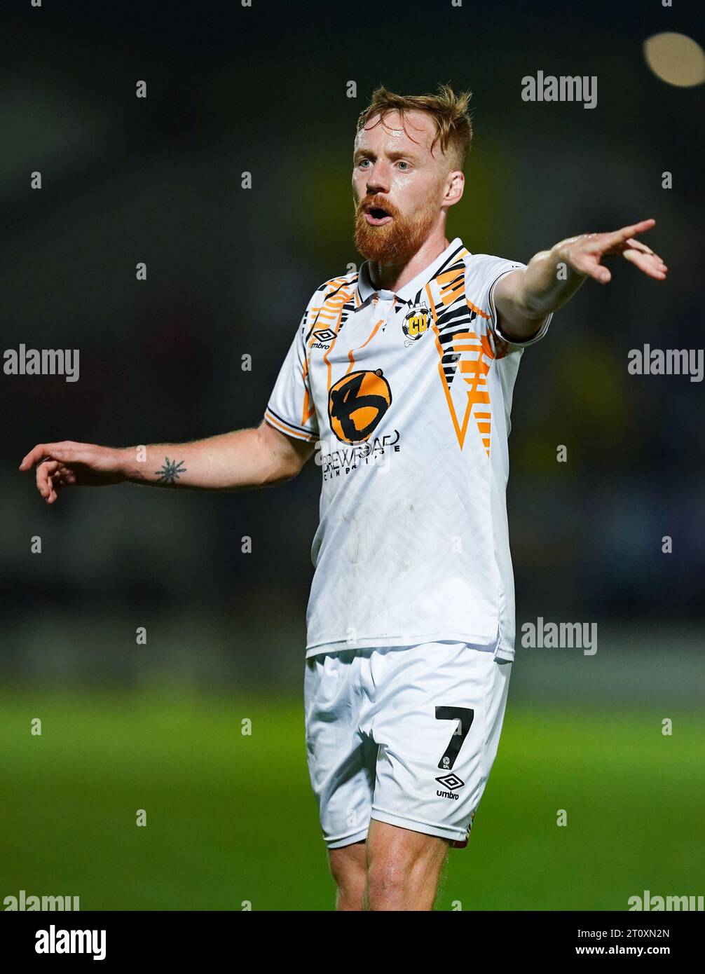 Cambridge United's James Brophy during the Sky Bet League One match at ...